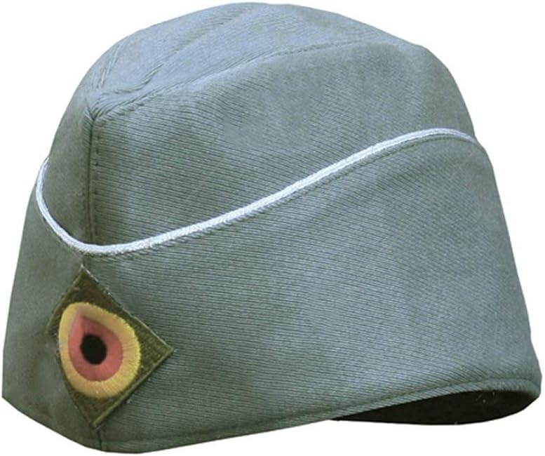 WW2 German Garrison Cap, 100% Cotton Breathable Military Cap, for Daily ...