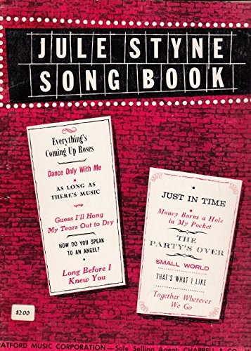 Jule Styne song book: Jule Styne: Amazon.com: Books