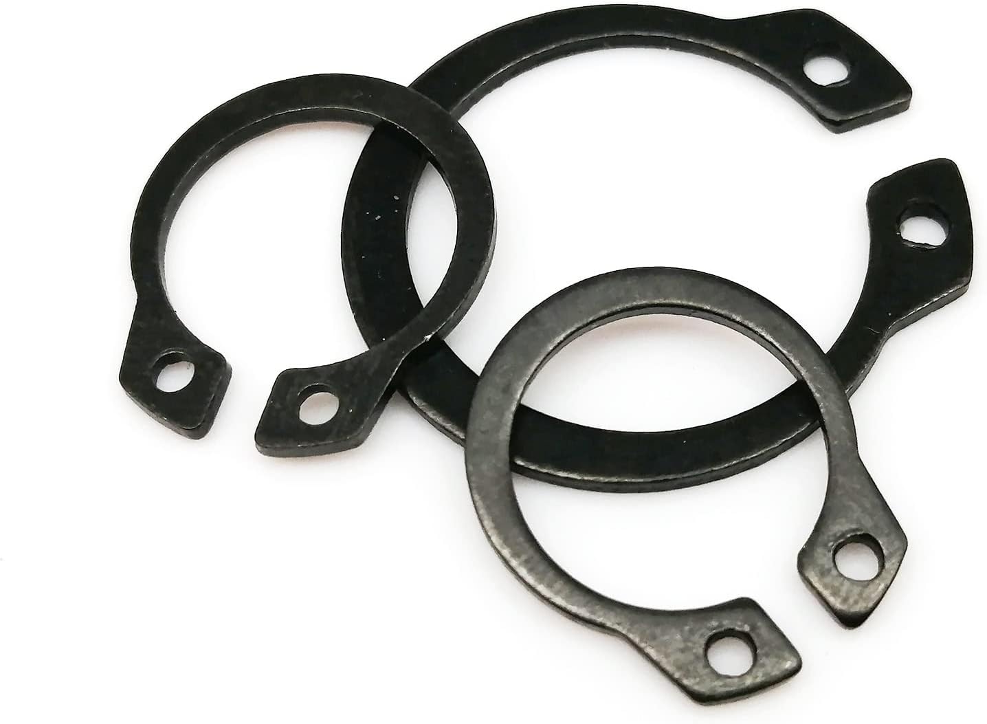 10/25/50pcs M3 to M40 GB894 304 Stainless Steel Black 65mn Manganese ...