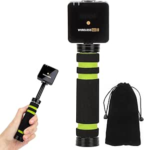 Amazon.com: SUNMON Wireless Microphones Handle for Rode Wireless GO II ...