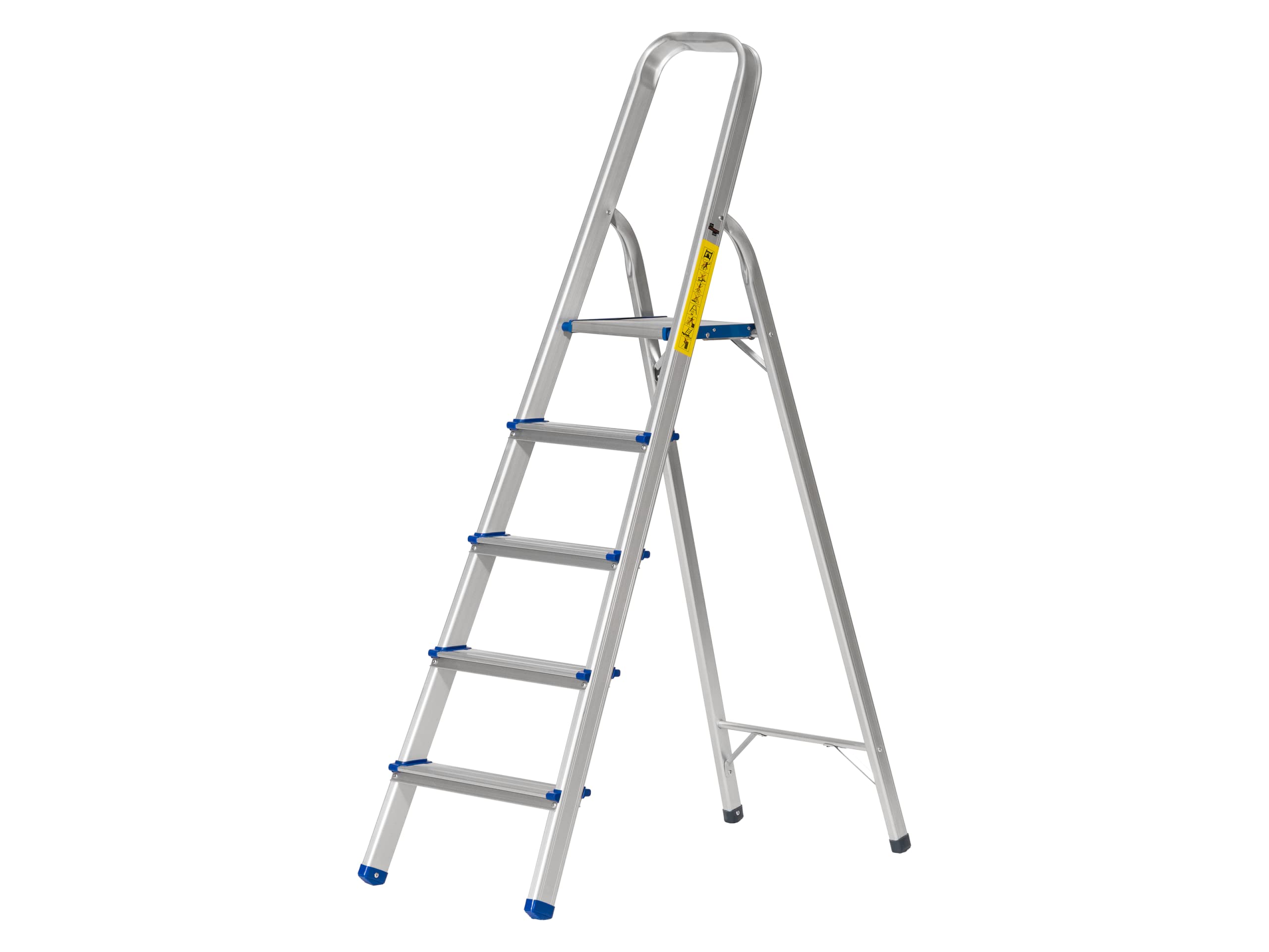 Buy Aluminium Step Ladder, Lightweight Portable, Heavy Duty 3 or 4 or 5 ...