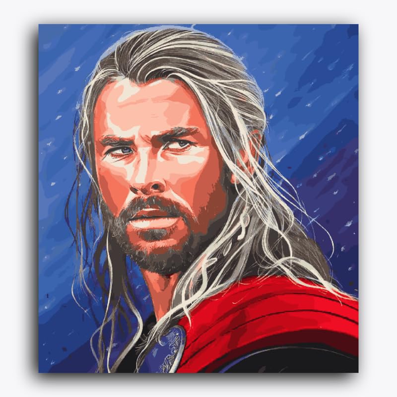 Thor Gezicht Schilderen