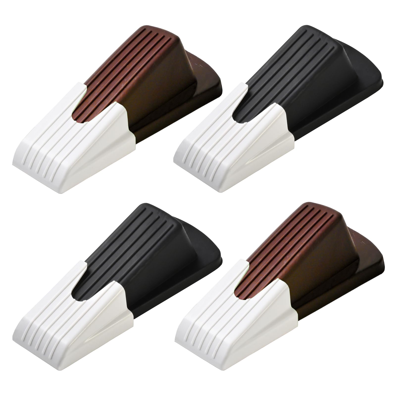 Amazon.com: Door Stopper, Door Stop, Doorstopper, 4 Pack Rubber Door ...