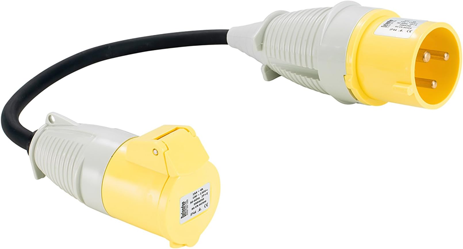 Defender Fly Lead Converter 32A - 16A 110V (E85323) : Amazon.co.uk: Garden