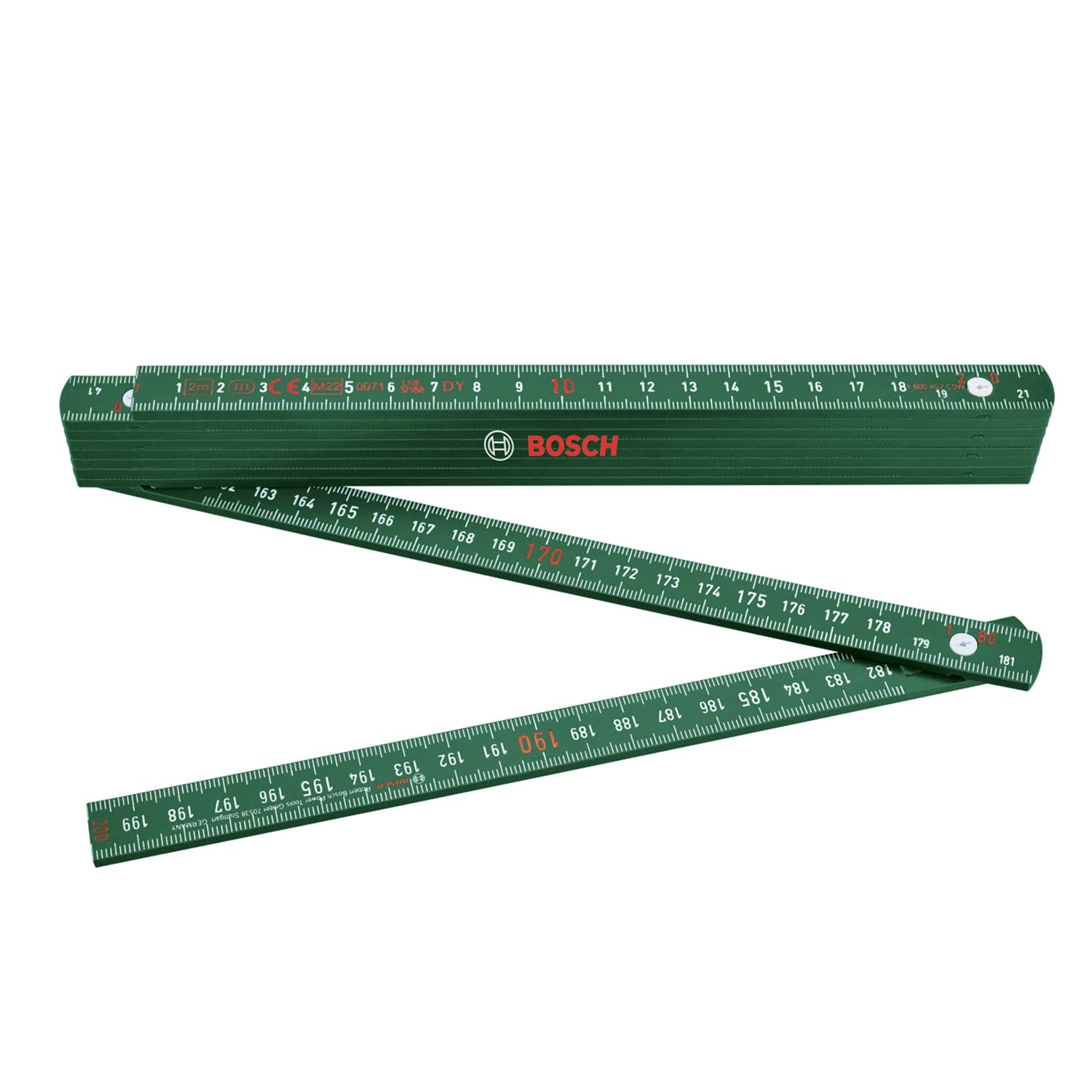 Wooden Folding Ruler 2m