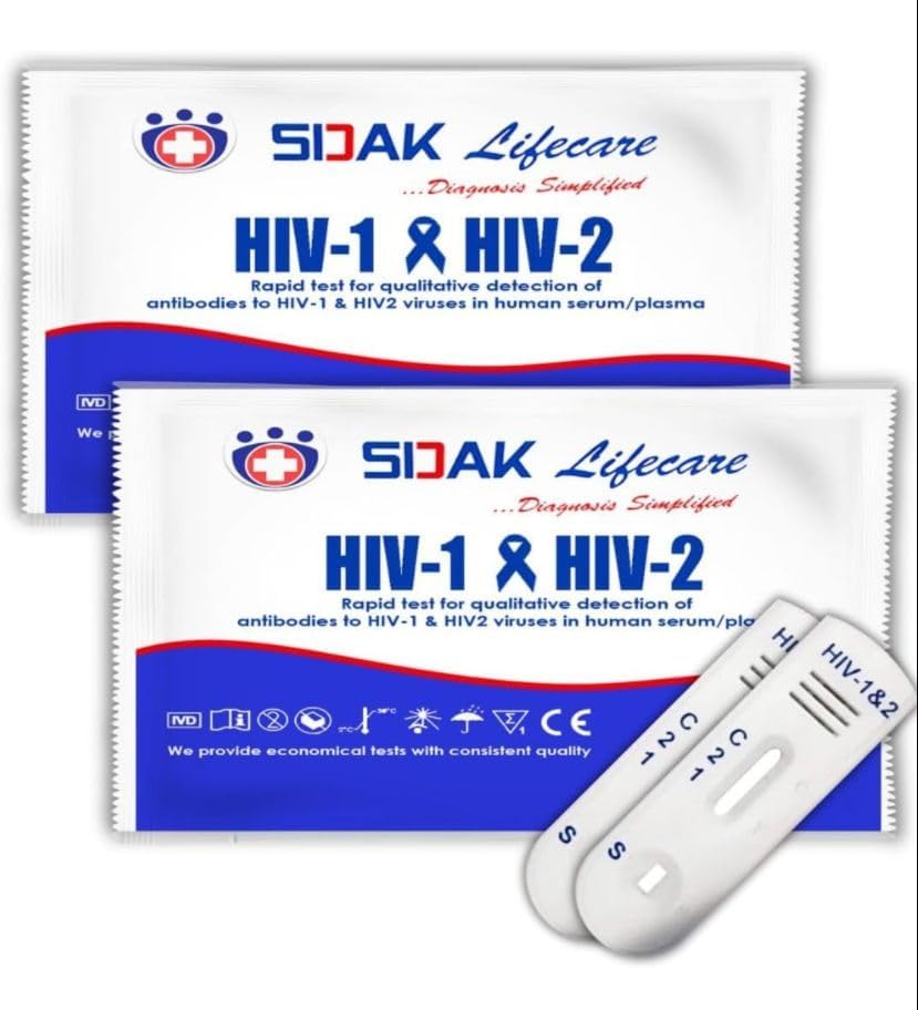 4th Generation HIV Test Kit. : Amazon.in: Industrial & Scientific