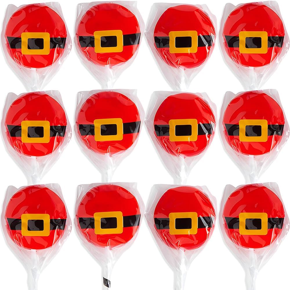 Amazon.com : Santa Suit Character Suckers - 12 Individually Wrapped ...