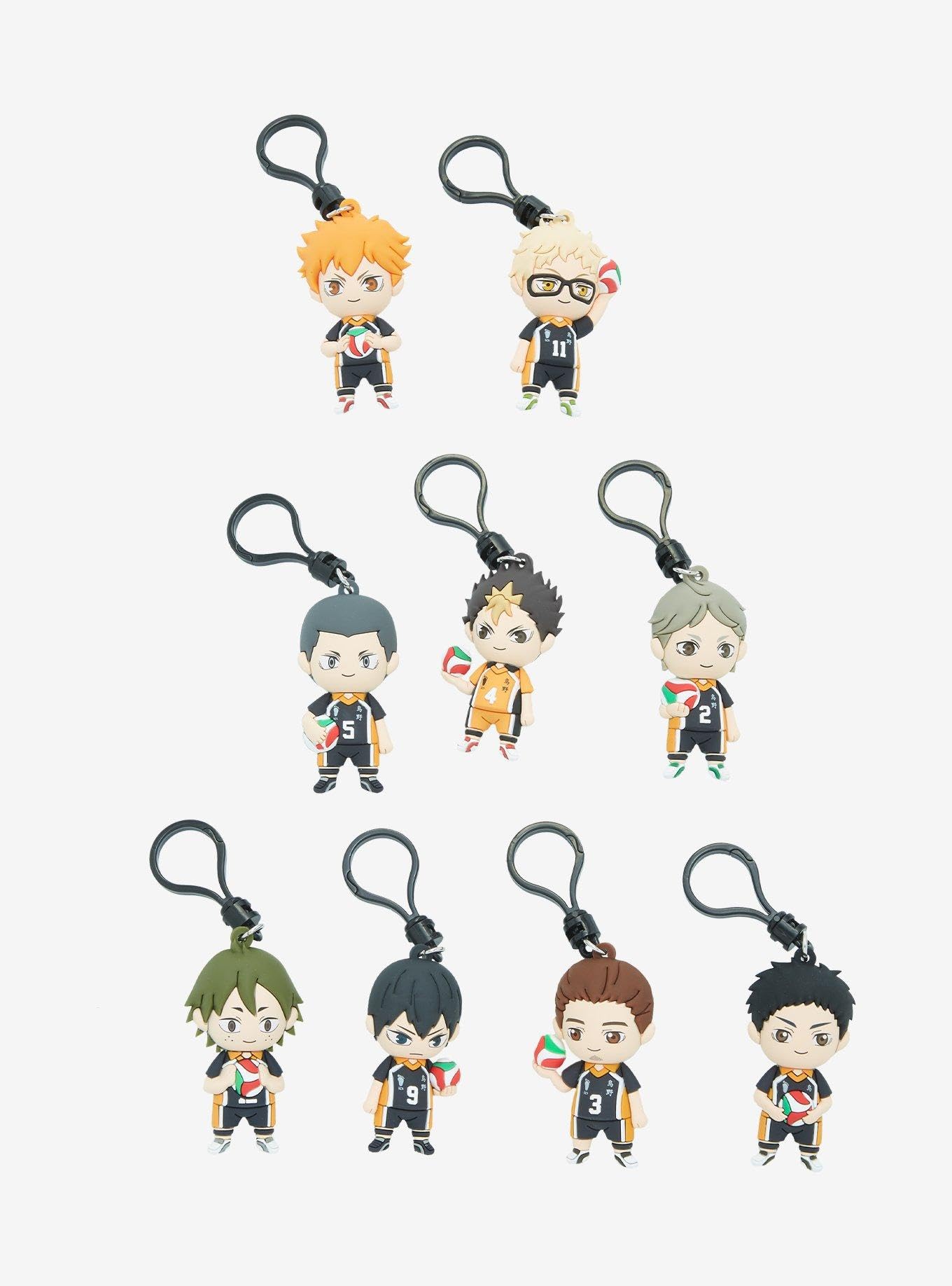 Amazon.com: HAIKYUU!! 3D FOAM BAG CLIP SERIES 2 IN BLIND BAG : Clothing ...