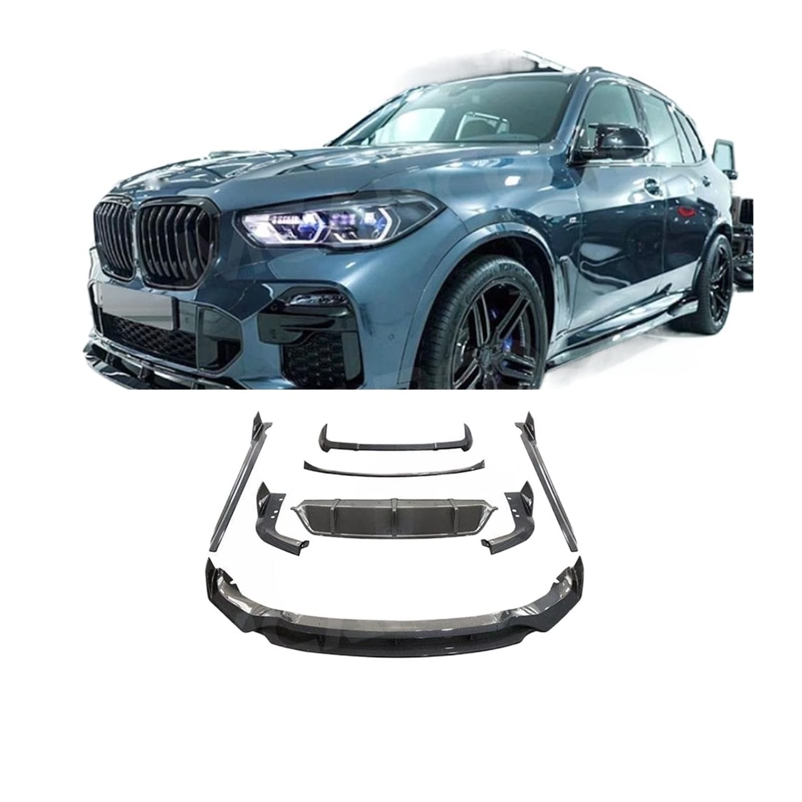 Buy UPYOGA Compatible With BMW G05 X5 Body Kit With M Sports Body Kit ...