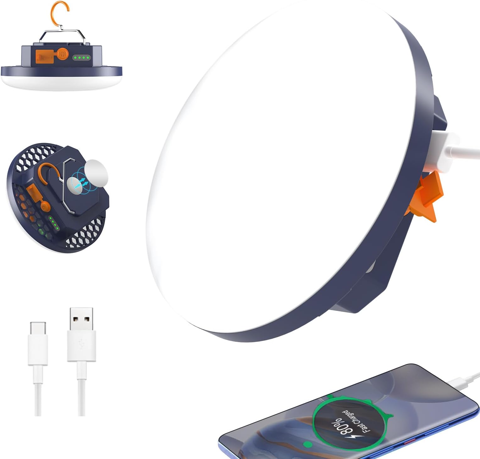 Amazon.com: Onite USB LED Light Bulb for Portable Power Station/Solar ...