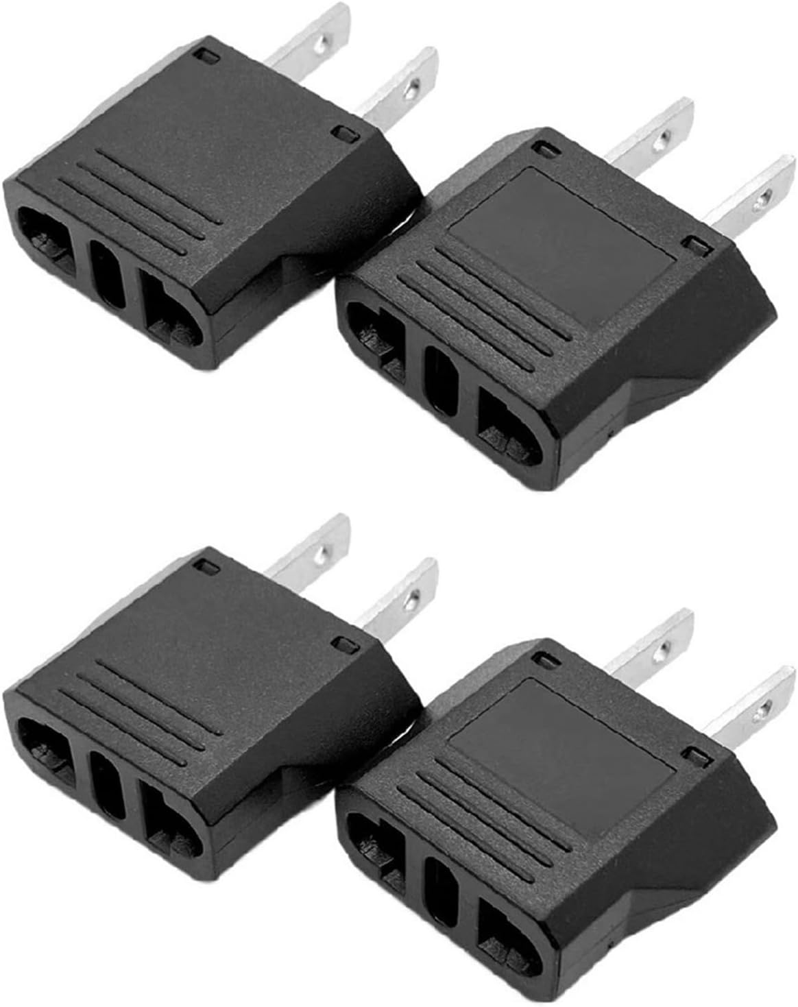 Amazon.com: Socket Plug Adapter Europe EU Euro to US Travel Charger AC ...