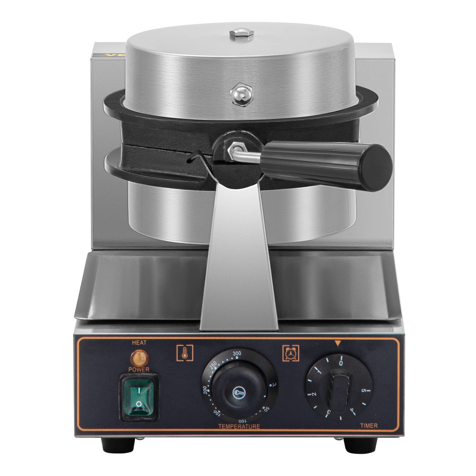 VEVOR Commercial Bubble Waffle Maker, 1200W, Hexagonal Egg Bubble Puff ...