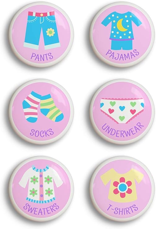 Amazon.com: Olive Kids Girls Dresserz 6 Knob Set : Tools & Home Improvement
