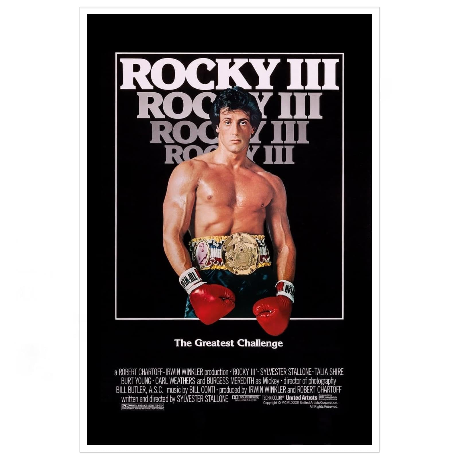 Rocky 3 Movie Poster
