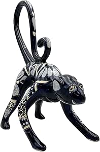 Amazon.com: Talavera Crawling Monkey Sculpture Mexican Pottery Folk Art ...