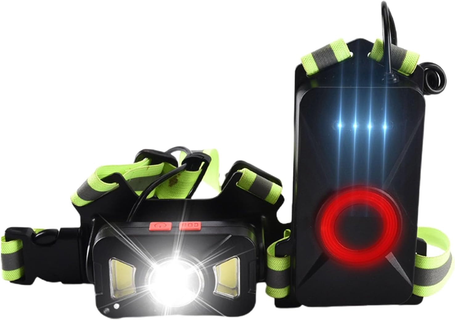 ZONEWD Running Chest Light, IPX5 Waterproof, XPE/COB Dual Light Source ...