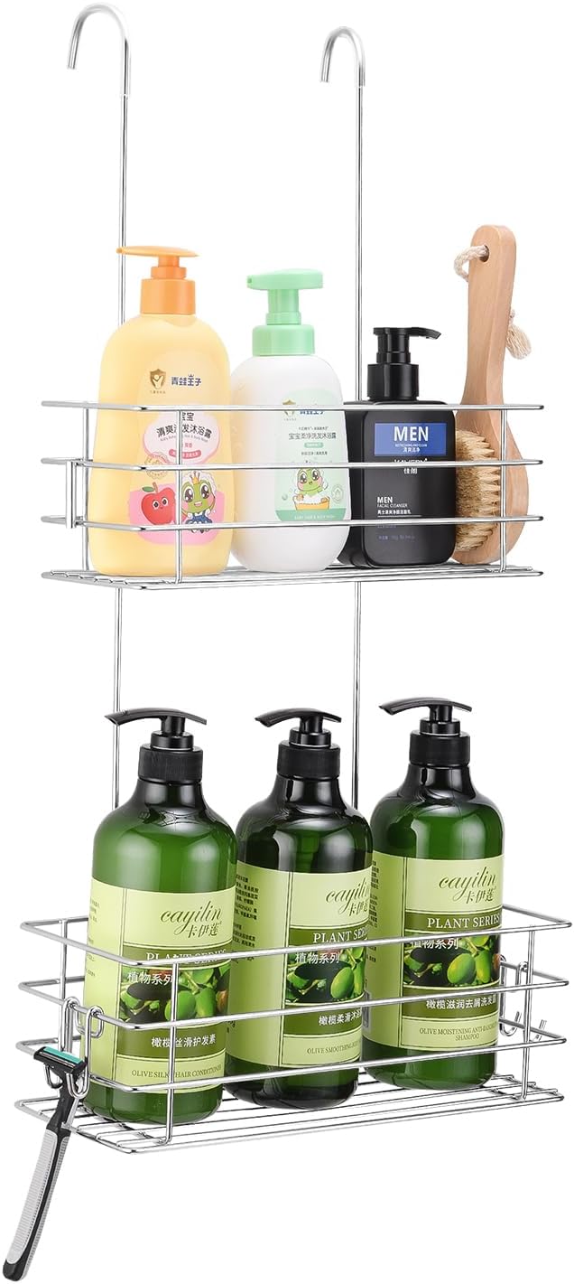 Amazon.com: Seltomer Hanging Shower Rack Shower Caddy with Rotatable ...
