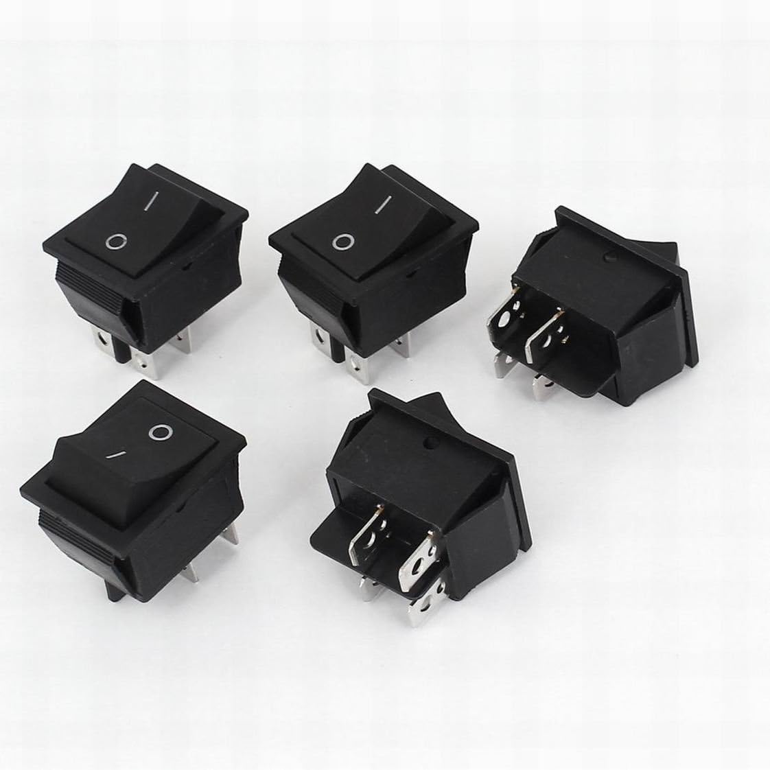 Houseuse AC 250V/125V 16A/20A 4 Pins ON/OFF KCD4 Boat Rocker Switch ...