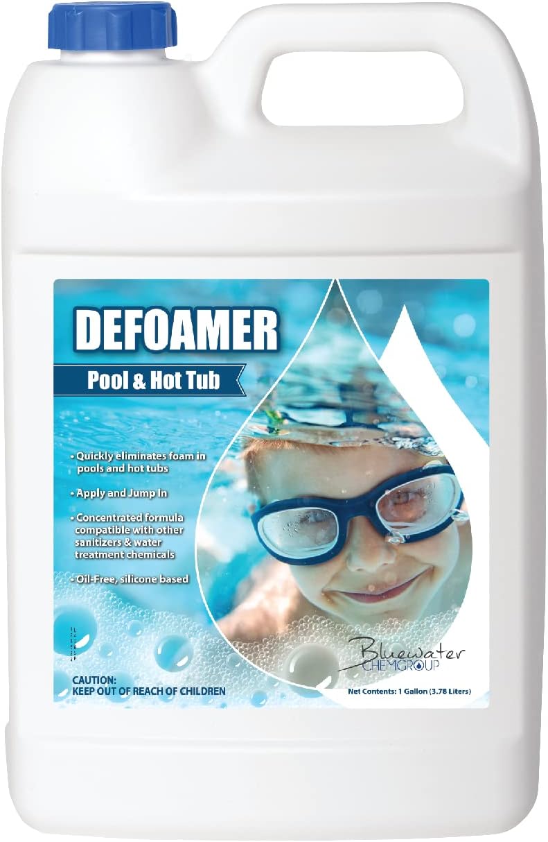 Amazon.com : Pool & Hot Tub Defoamer, 1 Gallon, Quickly Eliminate Foam ...