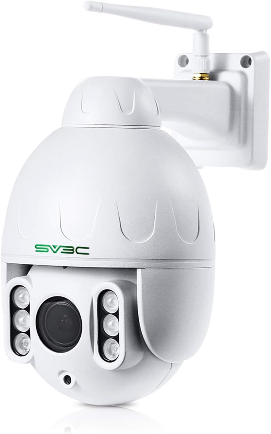 Amazon.com : SV3C PTZ WiFi Security Camera Outdoor 15X Optical Zoom ...