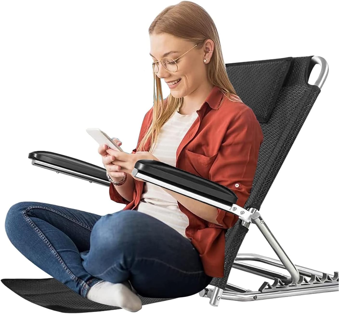 Nisorpa Bed Backrest Support for Sitting Up in Bed Adjustable Lifting ...