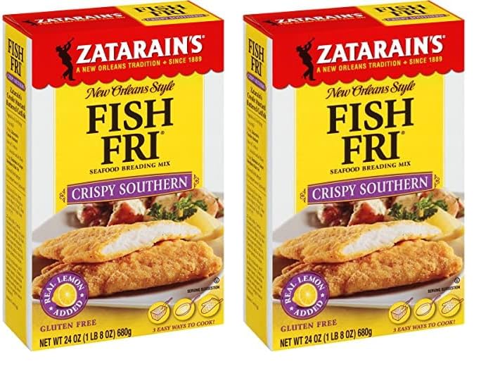 Amazon.com : Zatarain's Crispy Southern Fish Fri Seafood Breading Mix ...