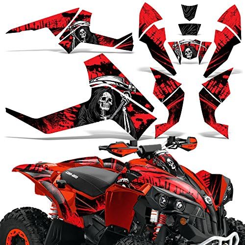 Amazon.com: Wholesale Decals ATV Graphics kit Sticker Decal Compatible ...