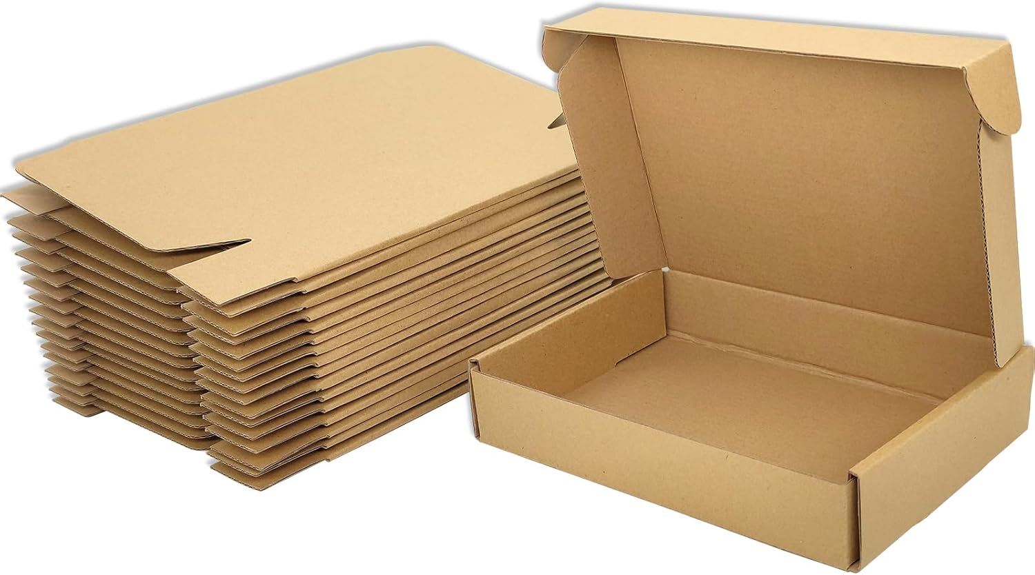 Amazon.com : Lmuze Small Brown Shipping Boxes for Small Business Pack ...