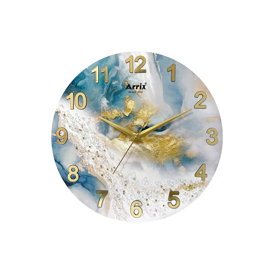 Buy Analog 40X40 cm Resin Wall Clock ARC 812/25 Online at Low Prices in ...