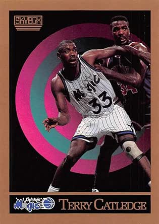 Amazon.com: 1990-91 SkyBox Basketball #201 Terry Catledge Orlando Magic ...