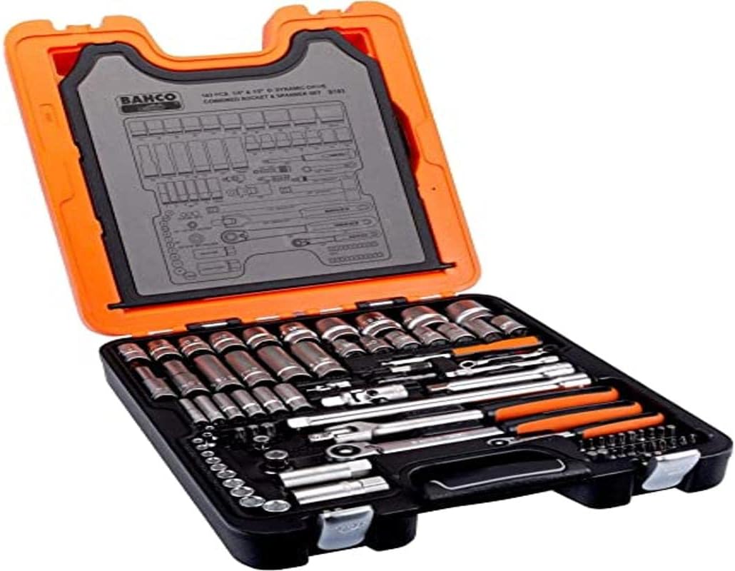 S95 1/4in & 1/2in Drive Socket & Mech Set of 95 Metric : Amazon.co.uk ...