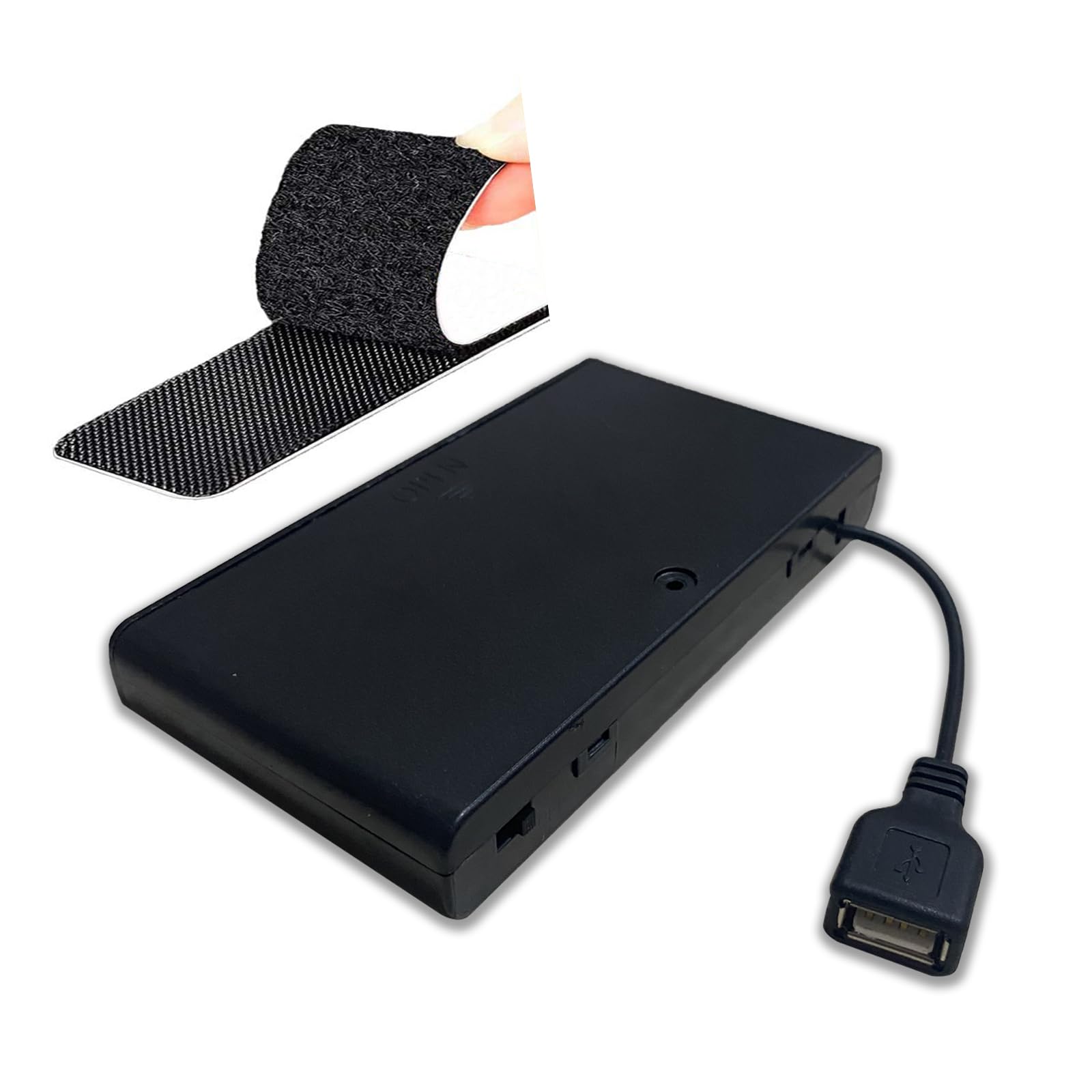 Amazon.com : Neisouf 8AA USB Battery Pack for LED Neon Signs, 4-6V USB ...