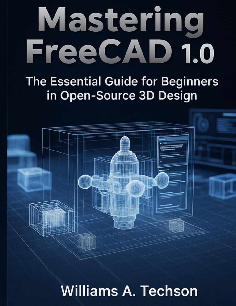 Mastering FreeCAD 1.0: The Essential Guide for Beginners in Open-Source 3D Design: A.Techson ...