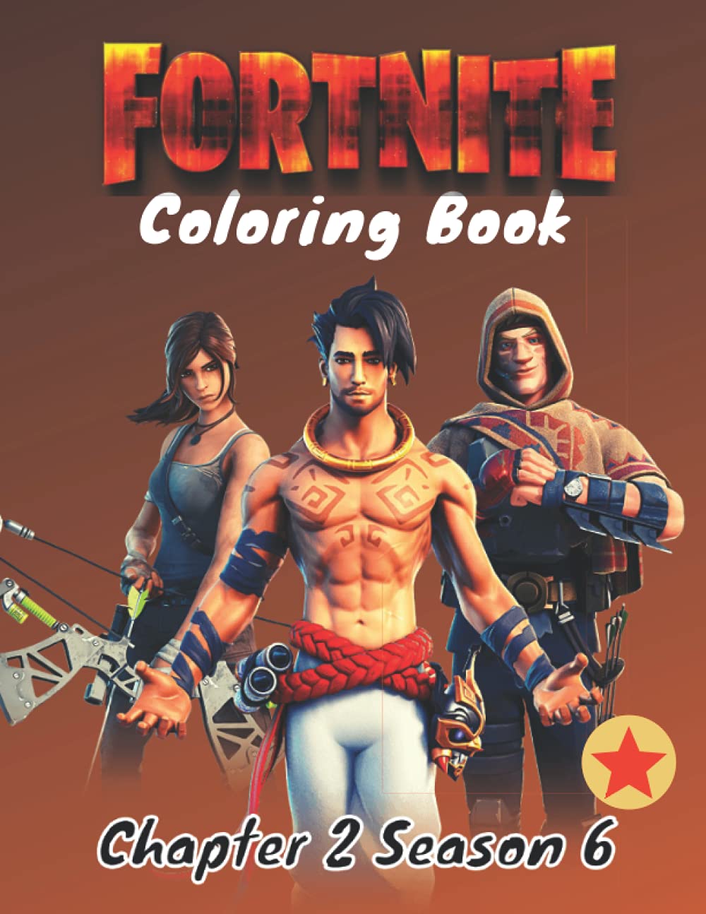 Fortnite Coloring Book Chapter 2 Season 6 Amazing Drawings Characters ...