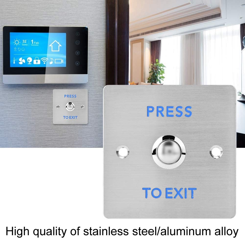 Push to Exit Release Touch Button – Door Exit Access Push Button ...