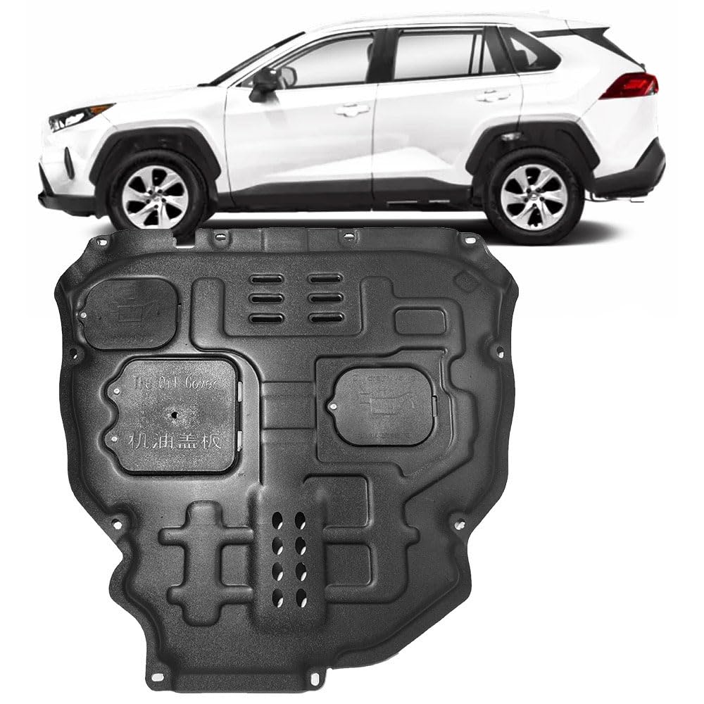 Amazon.com: HuoSheng auto parts 1PCS Front Engine Splash Shield Fit for ...