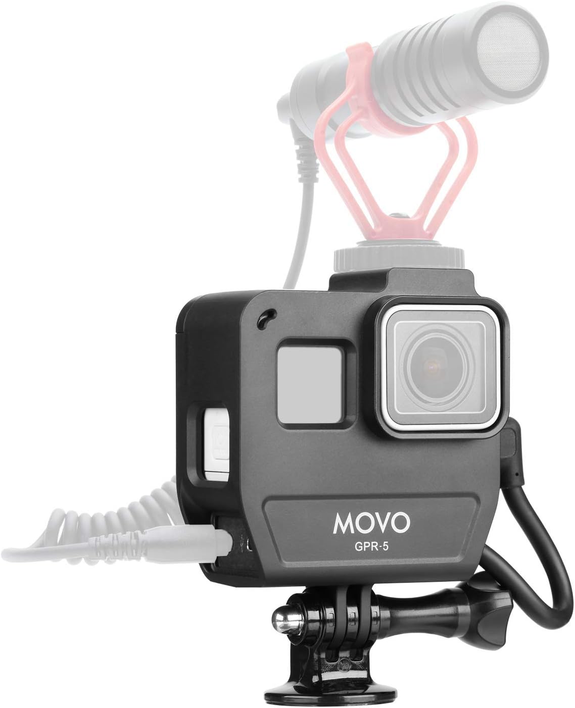 Amazon.com : Movo GPR-5 Media Housing GoPro Case Compatible with GoPro ...