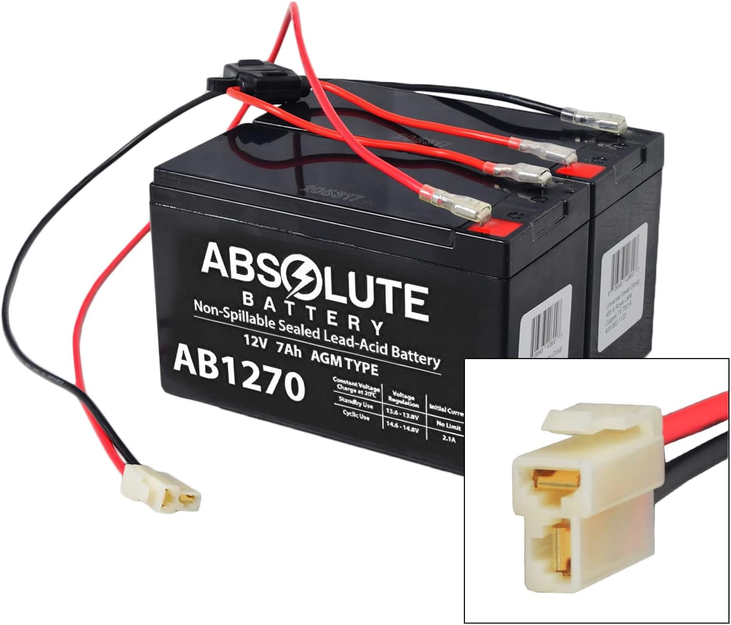 Amazon.com: AlveyTech 24 Volt Battery Pack for the Pulse ATV Quad Ride ...