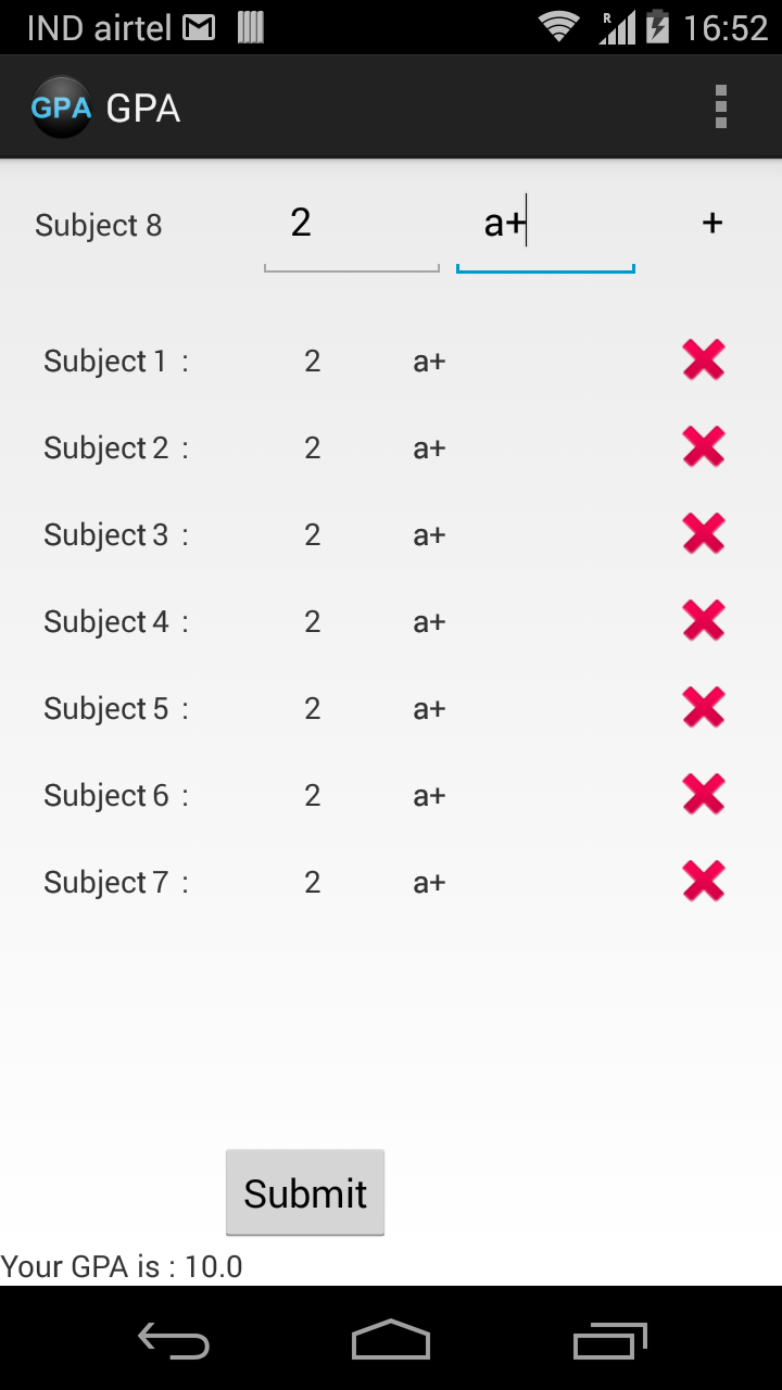 GPA Calculator - App on Amazon Appstore