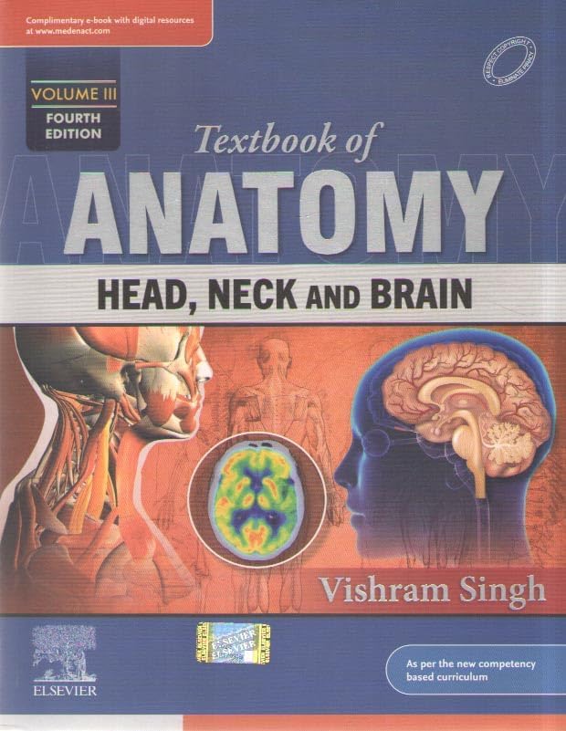 Amazon.in: Buy TEXTBOOK OF ANATOMY [VOLUME - 3] (4 TH EDITION) HEAD ...