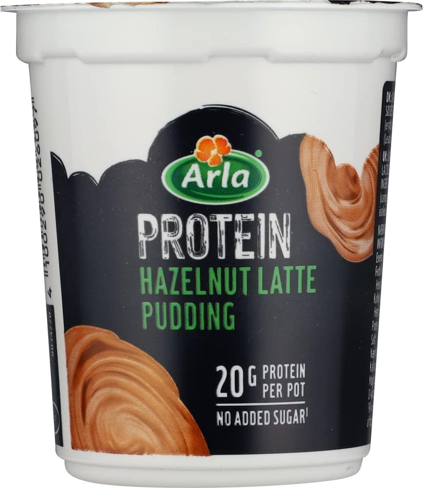 Arla Protein Hazelnut Latte Flavour Pudding 200g : Amazon.co.uk: Grocery