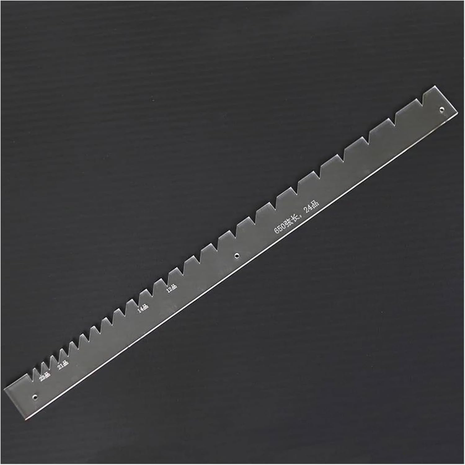 Guitar Fingerboard Wire Groove Cutting And Positioning Of Acrylic ...