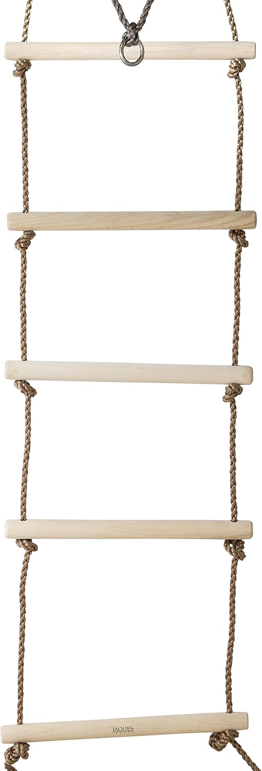 Jaques of London Garden Rope Ladder | Wooden Outdoor Play Equipment For ...