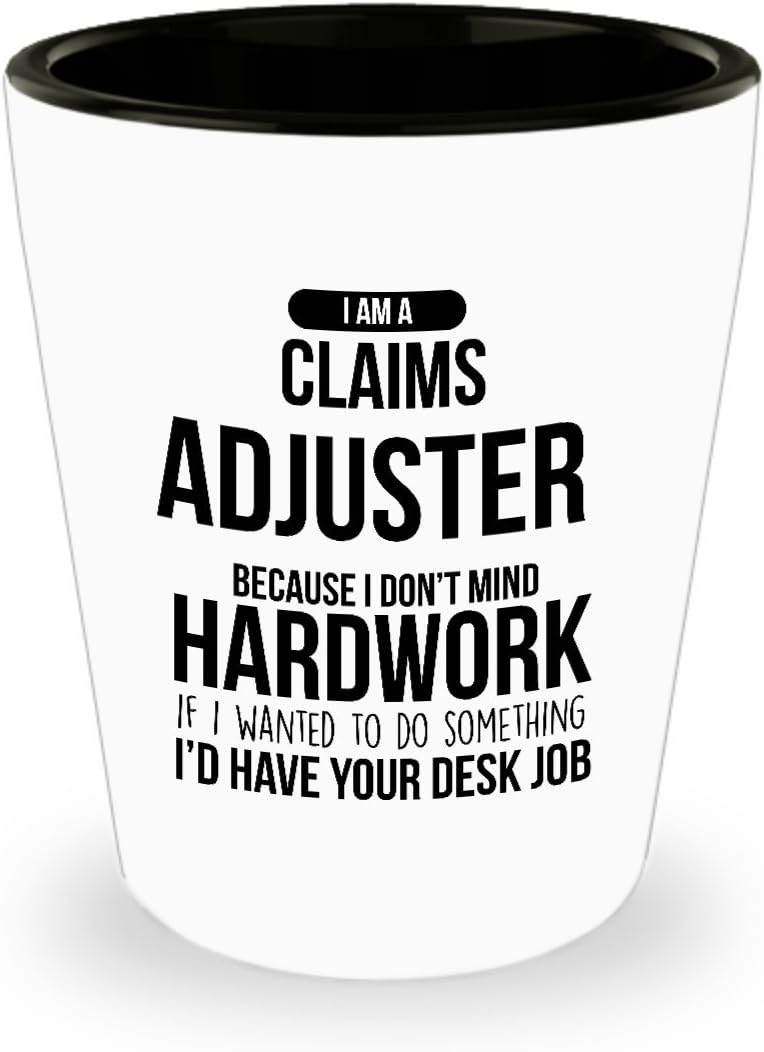 Amazon.com: Best Shot Glass Coffee Mug- Claims Adjuster Gifts Ideas for ...