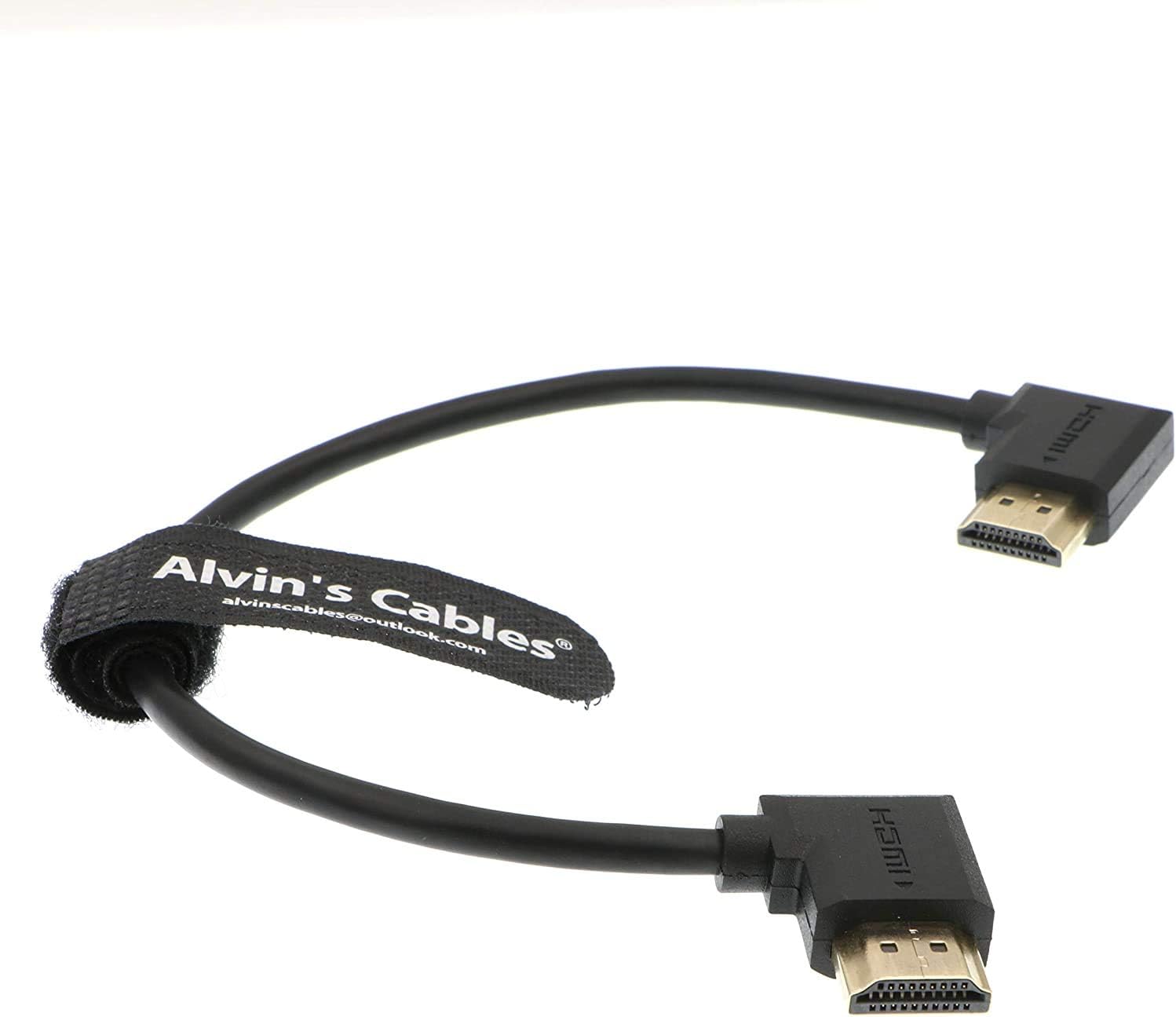 Amazon.com : Alvin's Cables Z Cam E2 L Shape HDMI Cable Right Angle to ...