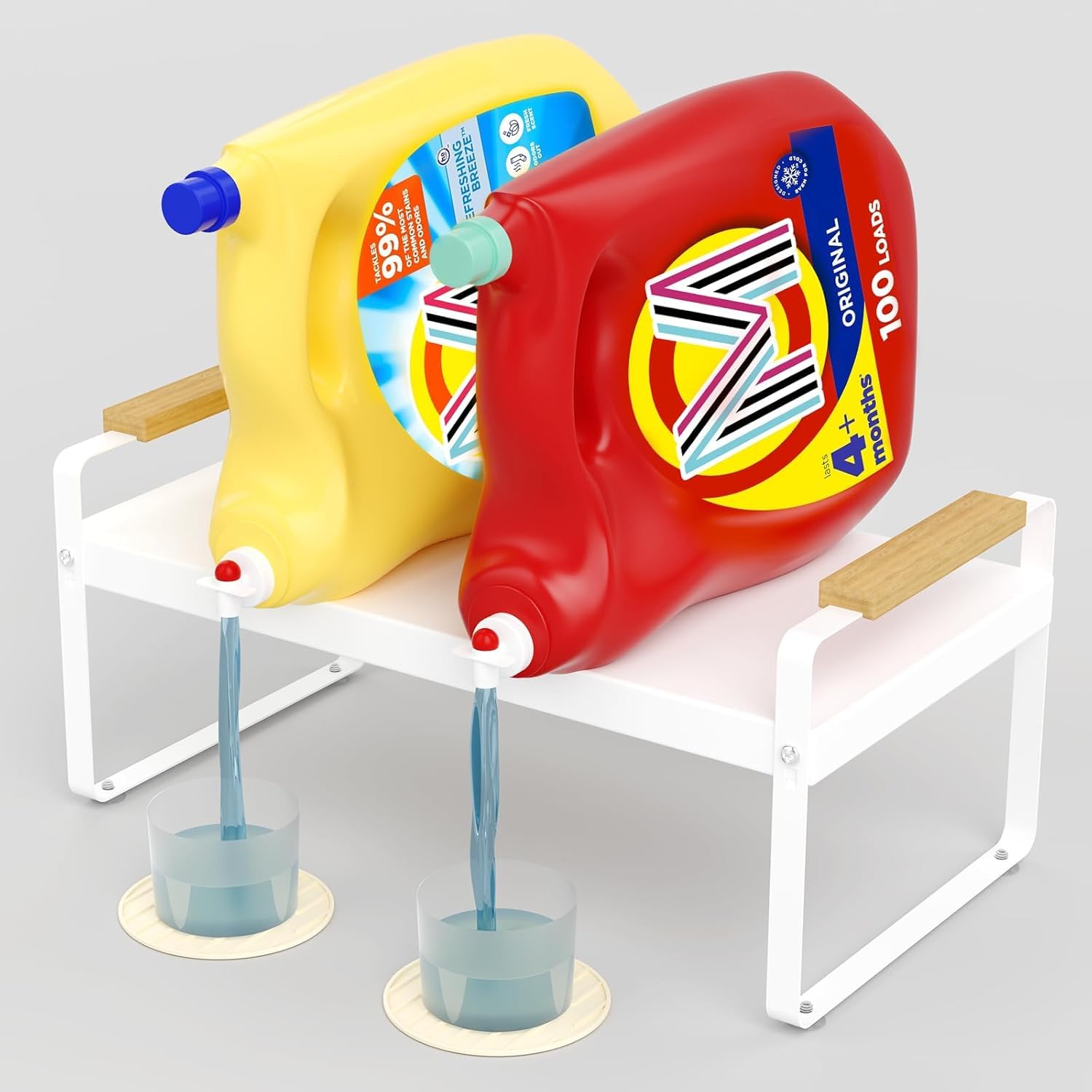 Amazon.com: GHWMYD Laundry Detergent Holder, Stand for Laundry ...