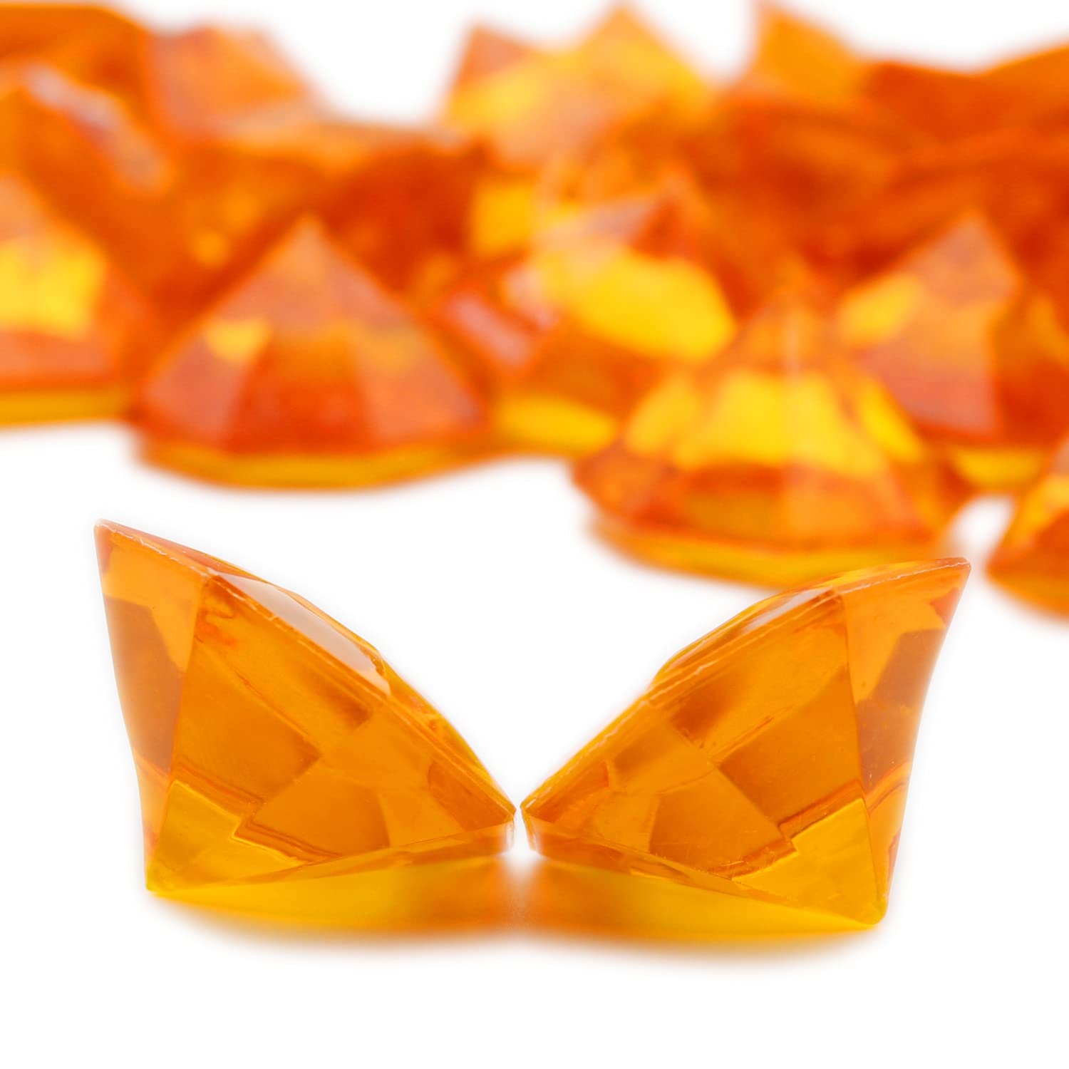 Amazon.com: PMLAND 40+ Pieces Large Acrylic Diamond Crystals Gems ...