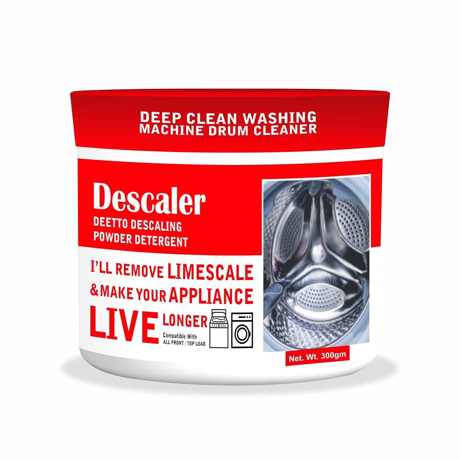 OXILY Descaling powder and Drum cleaner, Front and Top Load Machine ...