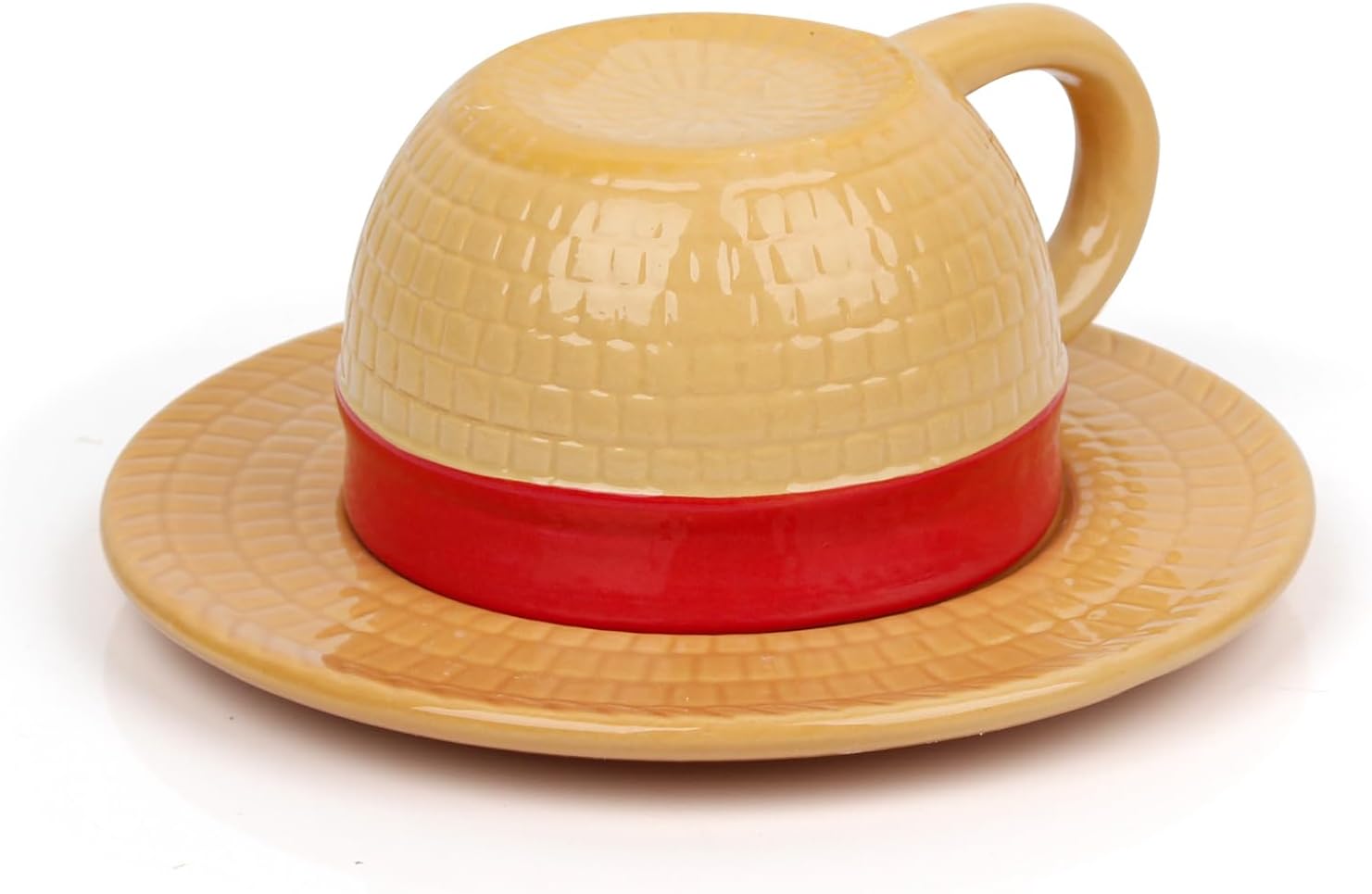 Amazon.com: Aukoala One Piece Anime Coffee Mug Merch, Luffy Straw Hat ...