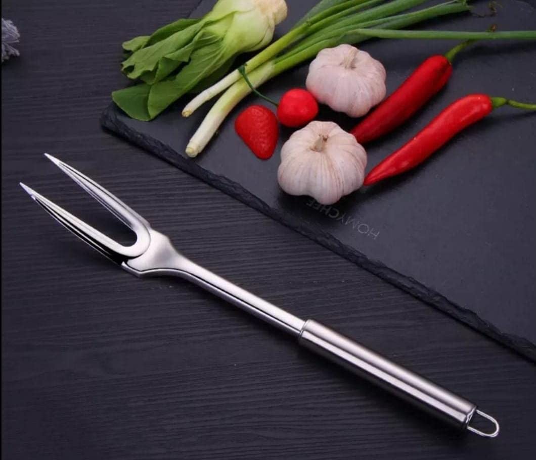 Buy Carving Fork, Meat Fork, 14Inch Cooking Forks with Plastic Handle ...